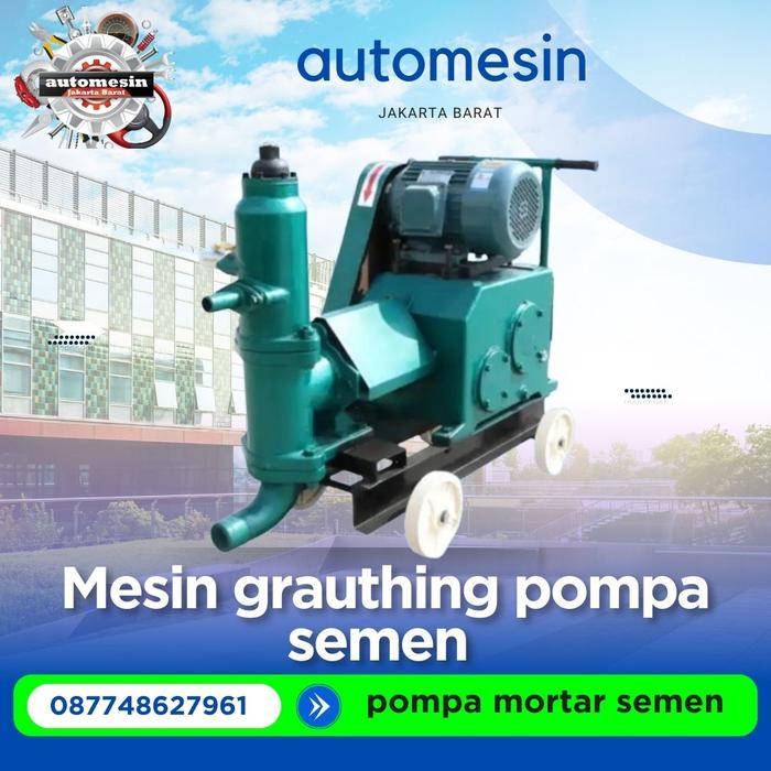 Jual MESIN POMPA MORTAR SEMEN BETON PORTABLE /MESIN POMPA GROUTING ...