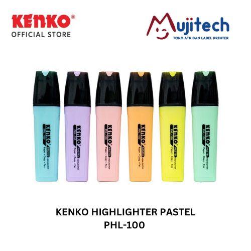 Jual STABILO PASTEL PHL-100 KENKO HIGHLIGHTER PENANDA WARNA - Biru ...