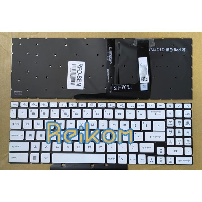 Jual Keyboard MSI Cyborg 15 A12 A12u A12udx A12v A12ve A12vf A13 A13u ...