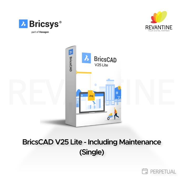 Promo BricsCAD V25 Lite – Including Maintenance (Network, Single, & Volume License) Cicil 0% 3x ...