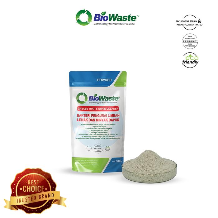 Promo BioWaste Grease Trap & Drain Cleaner 100 gram - Jakarta Barat ...