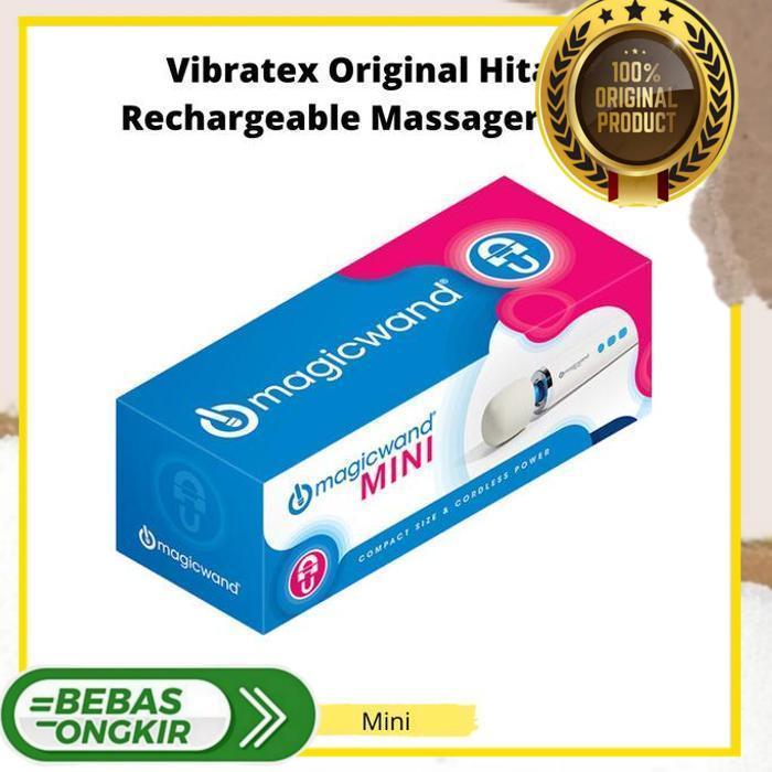 Jual Vibratex Original Hitachi Rechargeable Magic Wand Massager ...