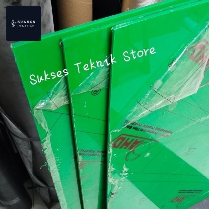 Jual Nylon PE Lembaran Hijau Tebal 50mm × 100cm × 200cm / Nylon PE Sheet Green - Jakarta Barat ...