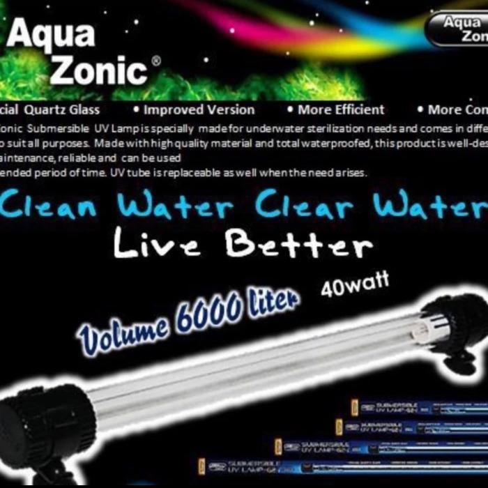 Jual Aquazonic UV Sterilizer Kolam Lampu UV Penjernih Air Kolam 15watt/ 20watt /30watt /40watt ...
