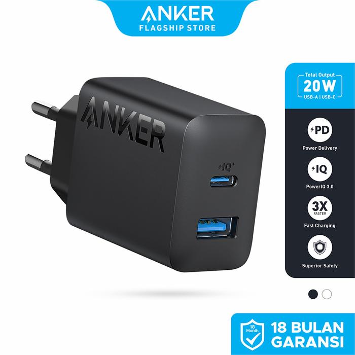 Promo Anker Adaptor Wall Charger GaN Ice Cooled Bundle Kabel Type C ...