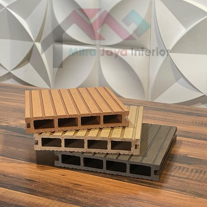 Jual Decking wpc outdoor lantai harga perbatang Wood - Dark Walnut ...