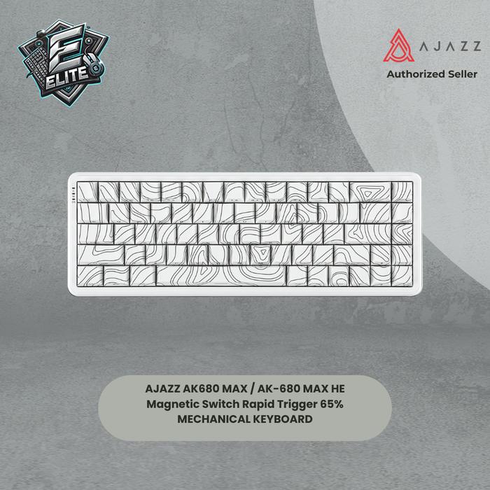 Promo AJAZZ AK680 MAX / AK-680 MAX HE Magnetic Switch Rapid Trigger 65% ...
