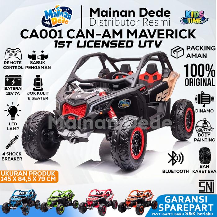 Jual Mainan Mobil Aki Anak CAN-AM Maverick Licensed CA001 UTV BODY ...