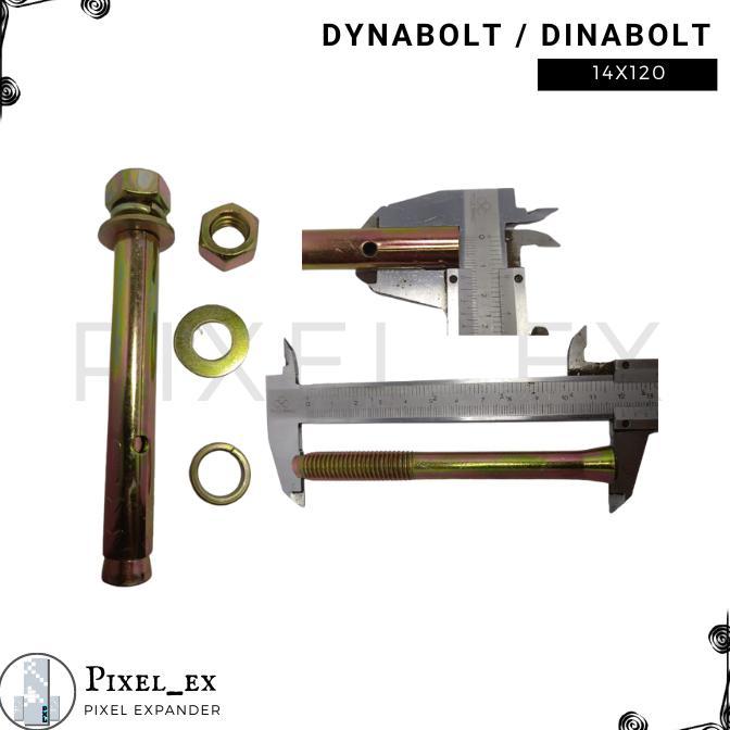 Jual SEDIA!! Dinabolt Dynabolt M14 14x70 s/d 14x150 Expander ORI ...