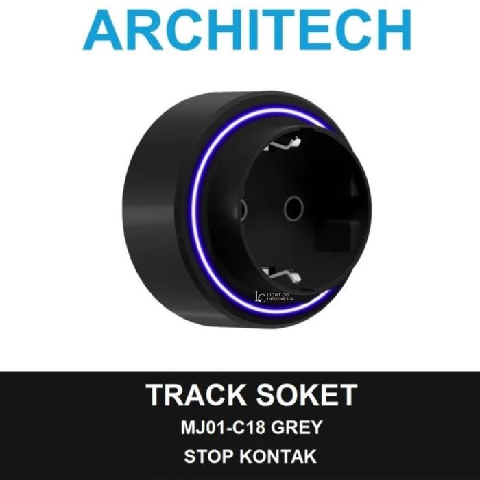 Jual ARCHITECH Stop Kontak /Track Socket 40-80cm kepala Adaptor Soket ...