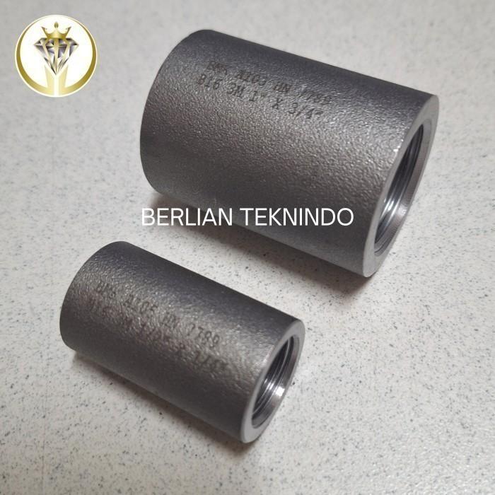 Jual 1-1/2" x 1/2" inch Reducer Socket Besi Class 3000 A105 / Reducer ...