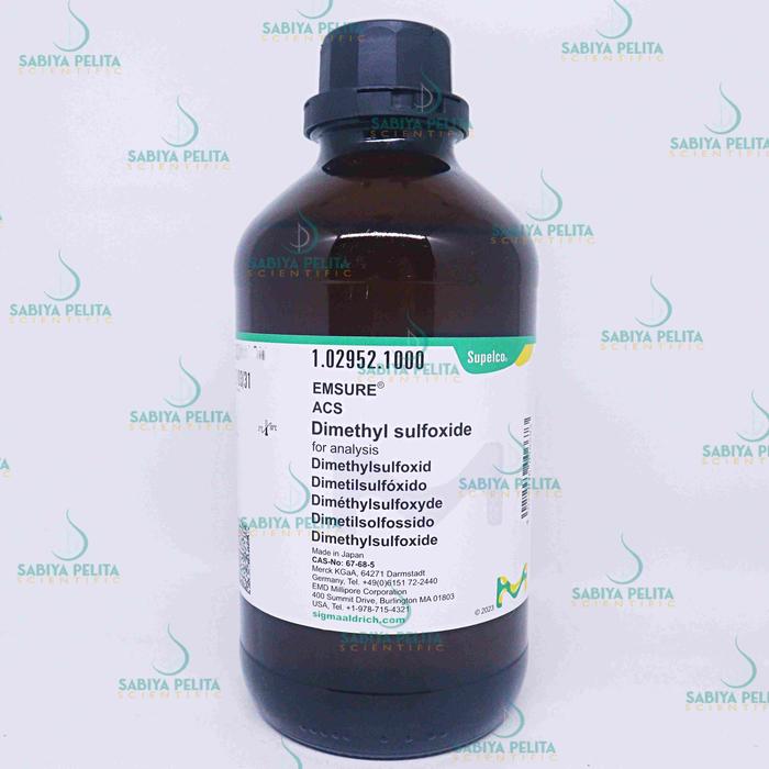 Jual DMSO/ Dimethyl sulfoxide for analysis Merck 1.02952.1000/ Cap. 1 L ...