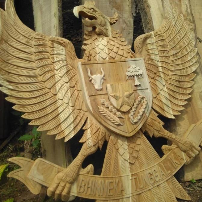 Jual lambang garuda jati, garuda pancasila, garuda ukir, garuda dinding ...