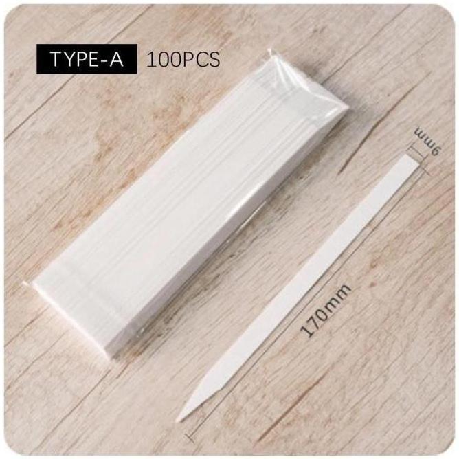 Jual (Devan) 100Pcs Kertas Parfum Blotter Strip Test Aroma Model Kepala ...