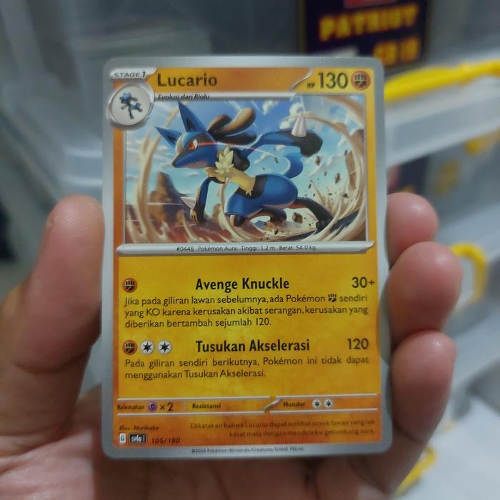 Jual Riolu Lucario sv4a Pokemon TCG Indonesia - lucario - Jakarta Timur - Pokecoin | Tokopedia