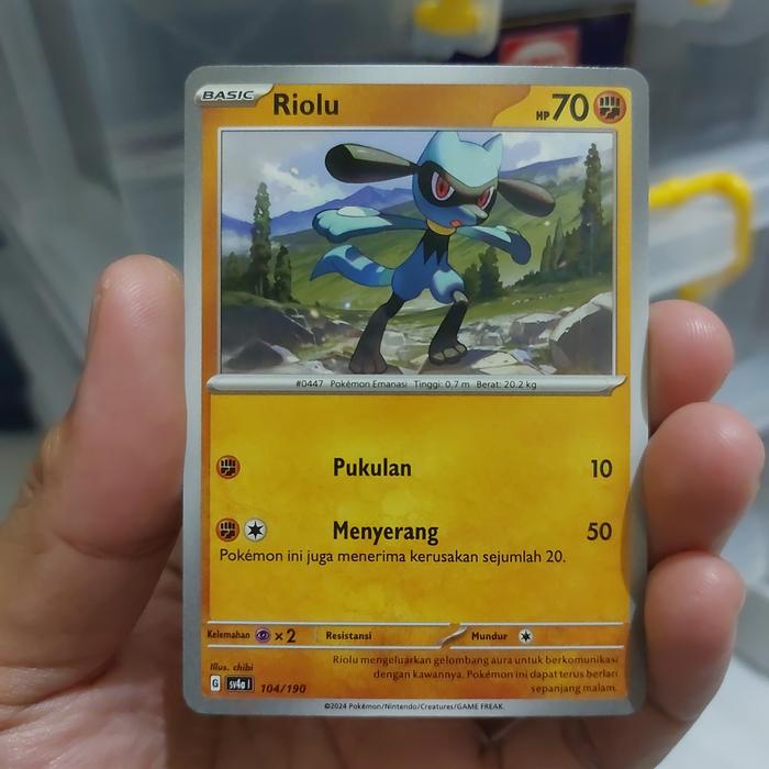Jual Riolu Lucario sv4a Pokemon TCG Indonesia - lucario - Jakarta Timur - Pokecoin | Tokopedia