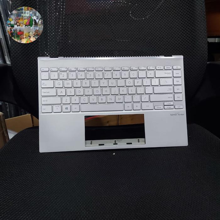 Jual Palmrest Asus Zenbook 14 UX425QA UX425/UM425 Series Warna Silver ...