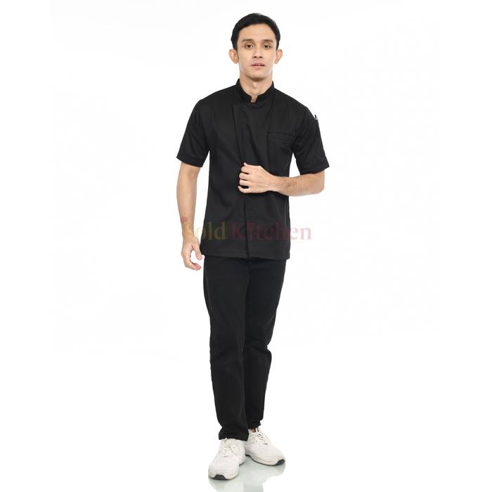 Promo Baju Chef Baju Koki Chef Jacket Lengan Pendek Pria Wanita Warna ...