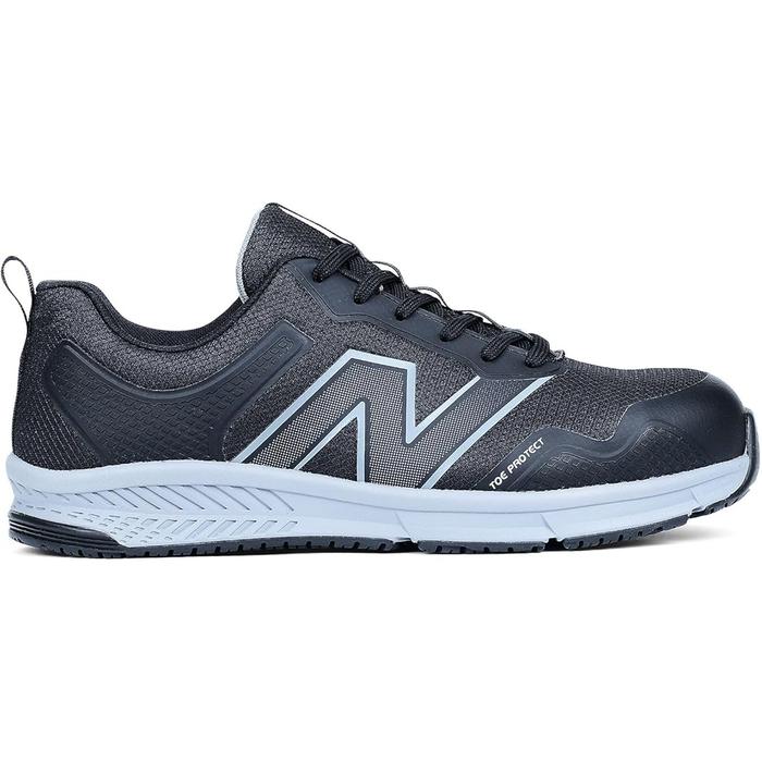 Jual New Balance Men's Aluminum Toe Evolve Industrial Shoe - Black/Grey ...