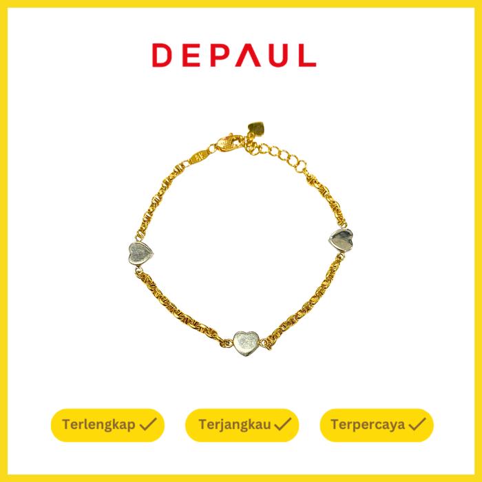 Jual Gelang Rantai 8K 1 - 2 gram Gold Fashion (Koleksi Perhiasan Emas ...