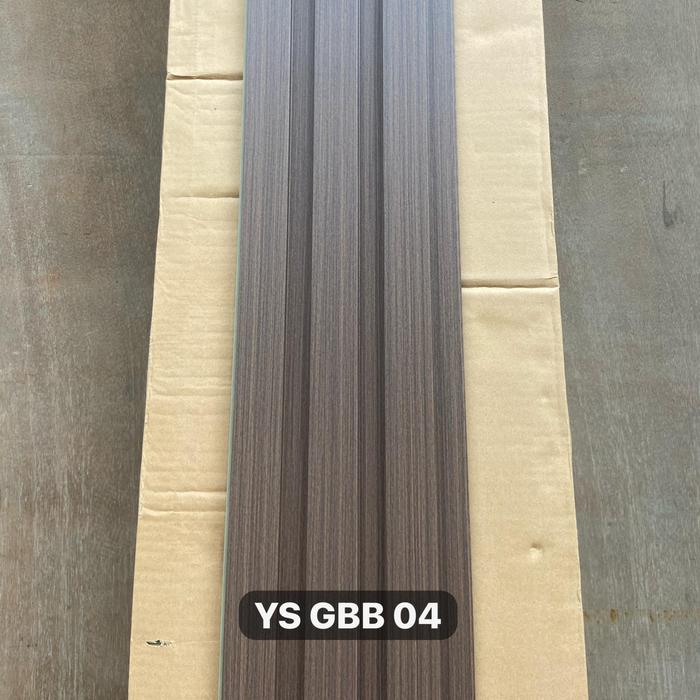 Jual WPC panel wallpanel partisi dinding 2,9 m x 19 cm - GBB 04 - Kota ...