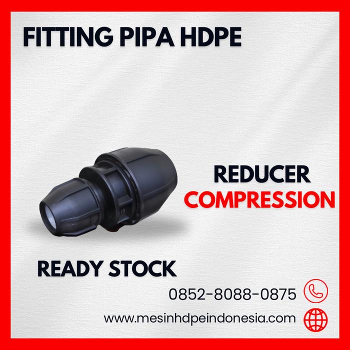 Jual Reducer Pipa Hdpe Ukuran 25 x 20 mm | Reducing Compression Fitting ...