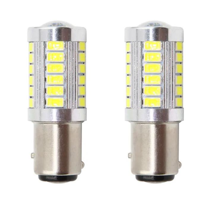 Jual Lampu LED Sein Mundur Mobil Bayonet 1 Kaki 33 Mata SMD - Merah ...