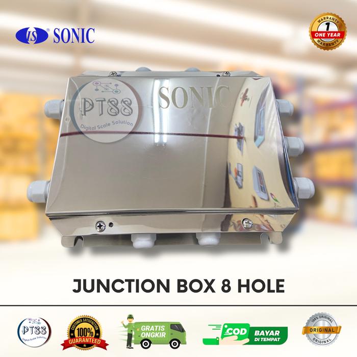 Jual Junction box 8hole / junction box 8 load cell SONIC - Jakarta ...