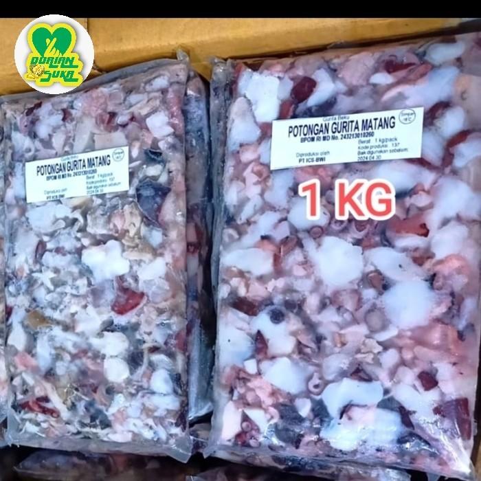Jual Gurita Takoyaki Octopus Potong Matang 1Kg - Pot.Sedang 1 Kg - Kota ...