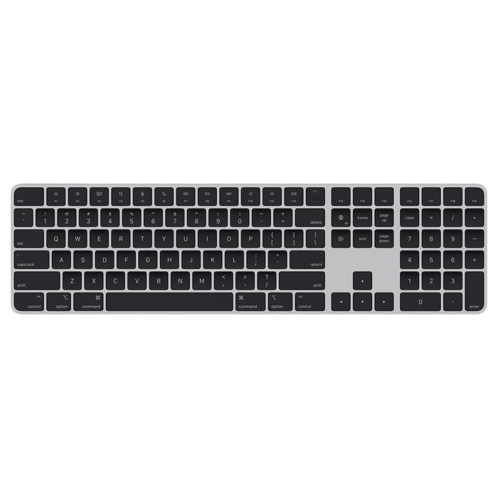 Promo Apple Magic Keyboard with Touch ID and Numeric Keypad - Black ...
