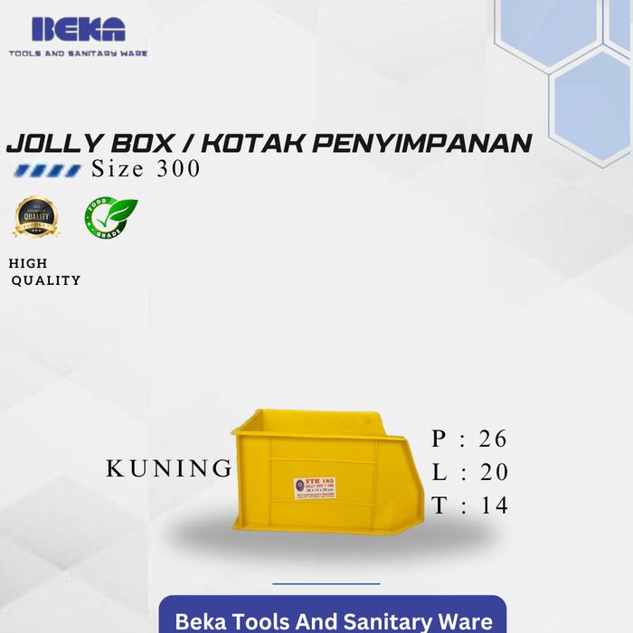 Jual jolly box ukuran Y300-BOX SPAREPART-BOX PERKAKAS/RUMAH (SATUAN ...