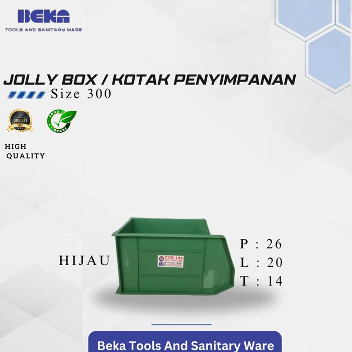 Jual jolly box ukuran Y300-BOX SPAREPART-BOX PERKAKAS/RUMAH (SATUAN ...
