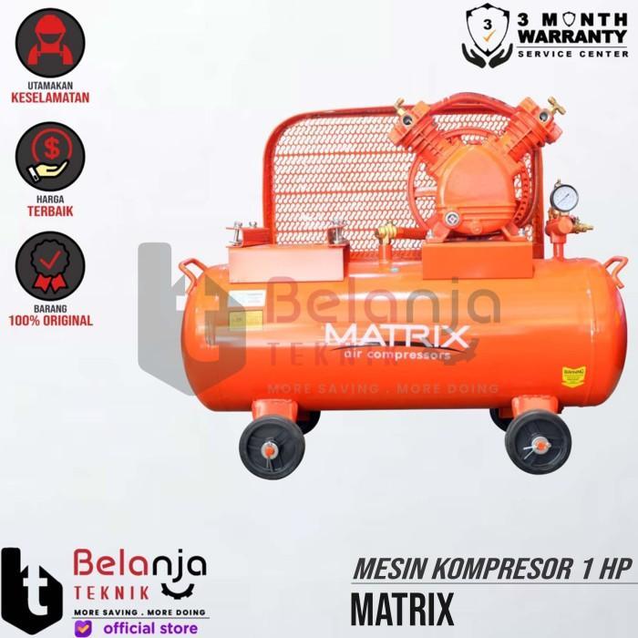 Jual MATRIX MESIN KOMPRESOR ANGIN 1HP AIR COMPRESSOR 83 LITER 1 HP ...