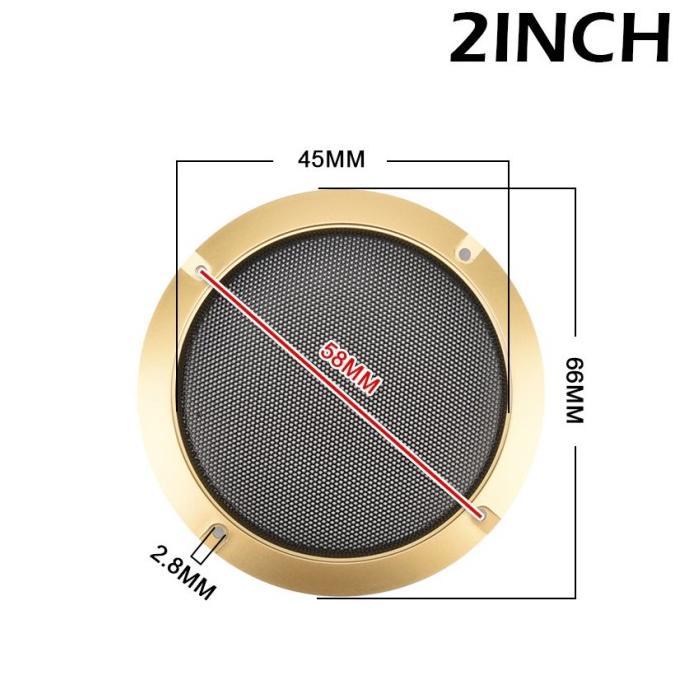 Jual Tutup Grill Speaker Cover Pelindung Speaker Audio Ukuran 6.5 Inch ...