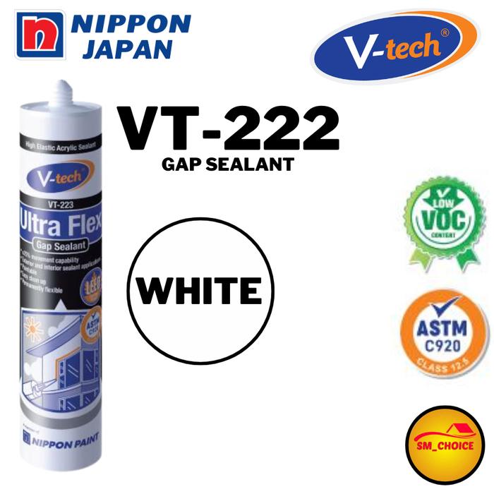Jual SEALANT RAINBOW SEAL NIPPON ACRYLIC SEALANT V-TECH VT-224 SEALANT ...