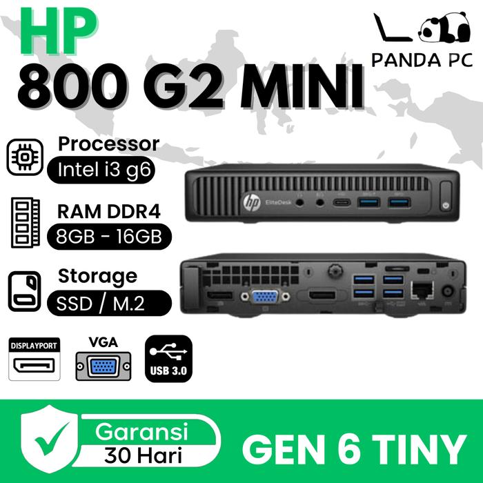 Jual PC Mini HP EliteDesk / ProDesk Micro Tiny Core i3 / i5 / i7 - 800 ...