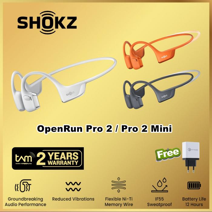 Promo Shokz OpenRun Pro 2 Bone Conduction Sports Headphones Open Run ...