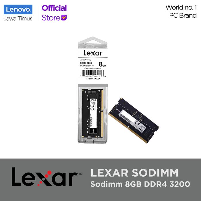 Jual Lexar RAM Memory Sodimm DDR4 4GB & 8GB PC25600 3200MHz - 8GB - Kota Surabaya - Lenovo Jatim ...