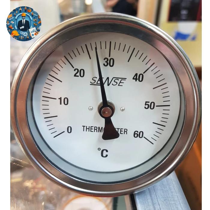 Jual Termometer Dial 0-100°C - Cocok untuk Dapur, Industri, dan ...
