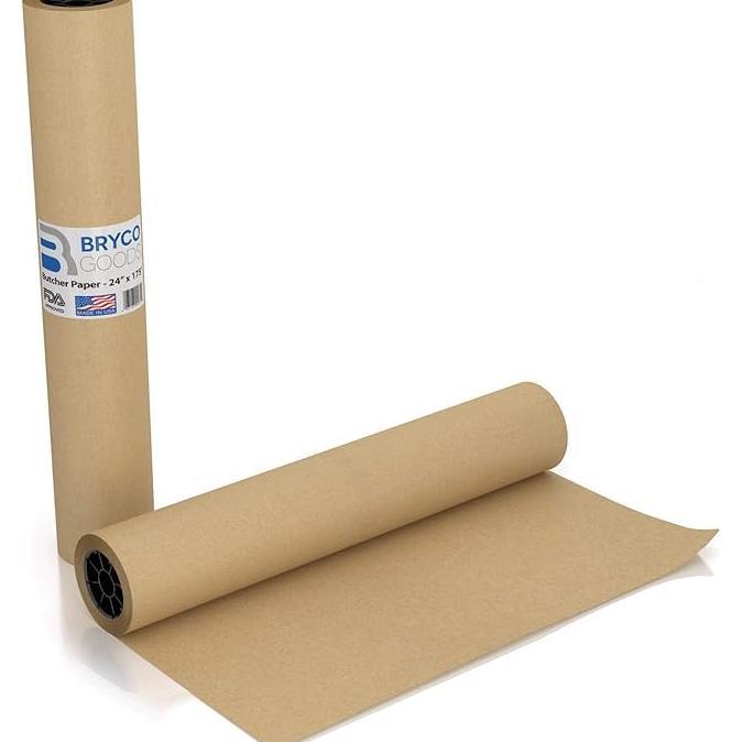 Jual Bryco s Butcher Paper Roll Kertas Meja Daging Merokok Semua ...
