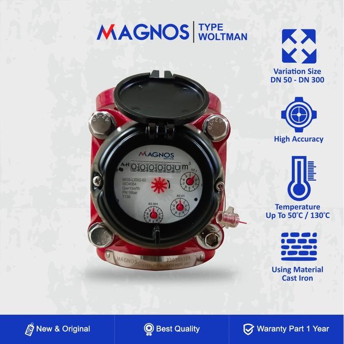 Jual Flowmeter Magnos Air Limbah DN 50mm / Size 2" - Jakarta Pusat ...