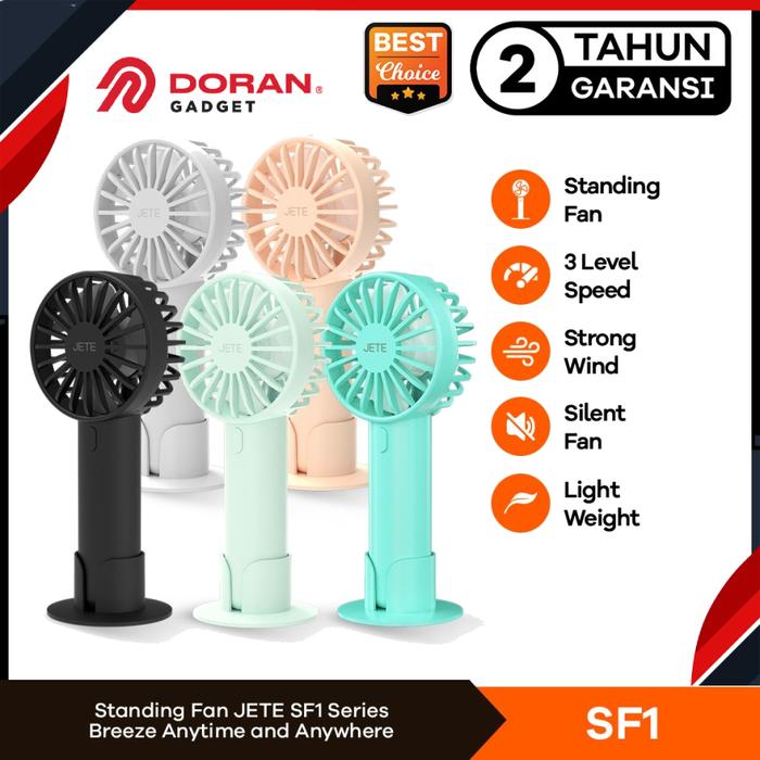 Promo Kipas Angin Portable JETE SF1 with Standing Fan Kipas Mini ...