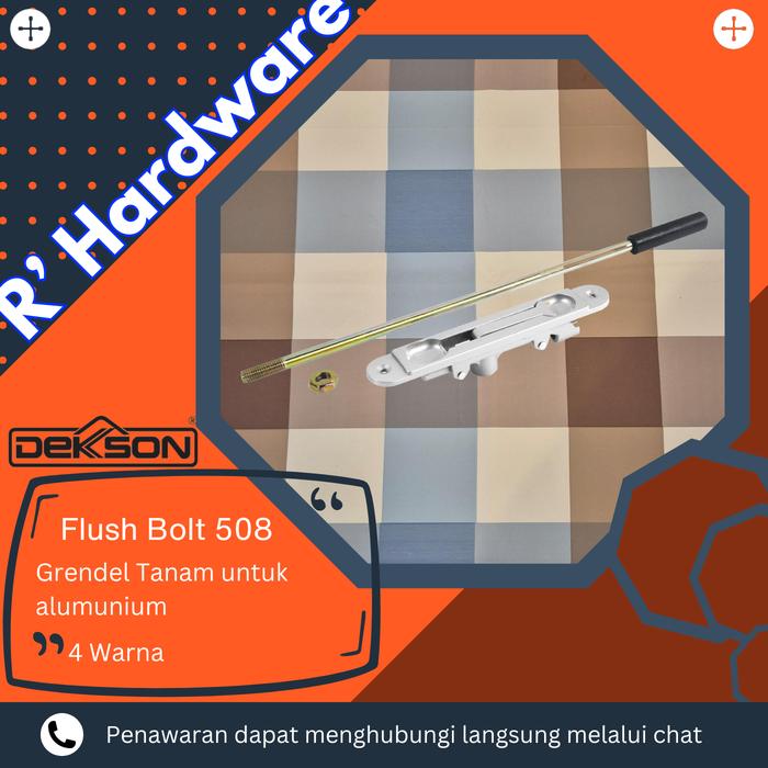 Jual Grendel Tanam Pintu Alumunium Dekkson / FB 508 Dekkson / Dekson ...
