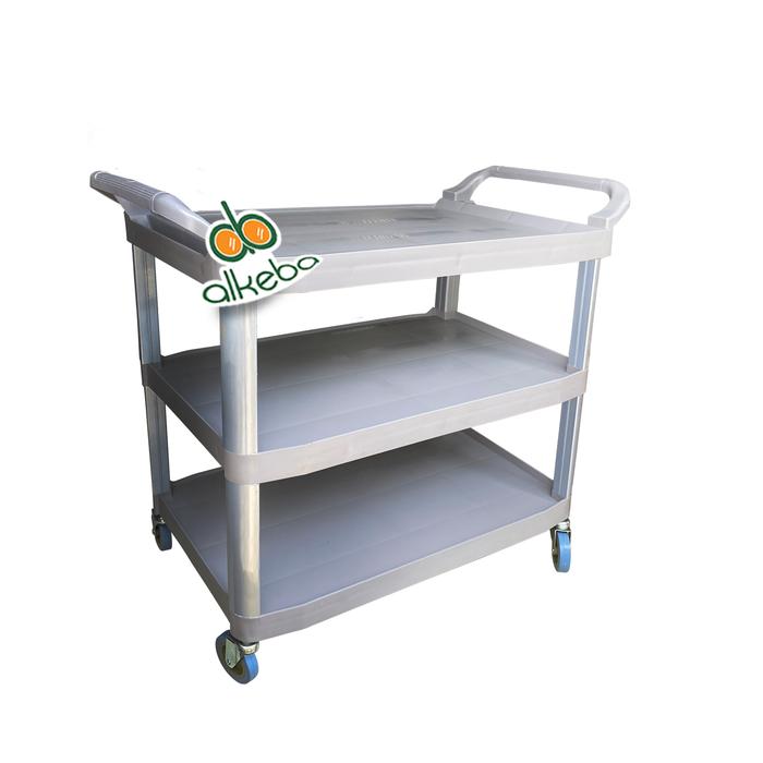 Promo Trolley Troli Pengantar makanan hotel Resto 3 step no bucket ...