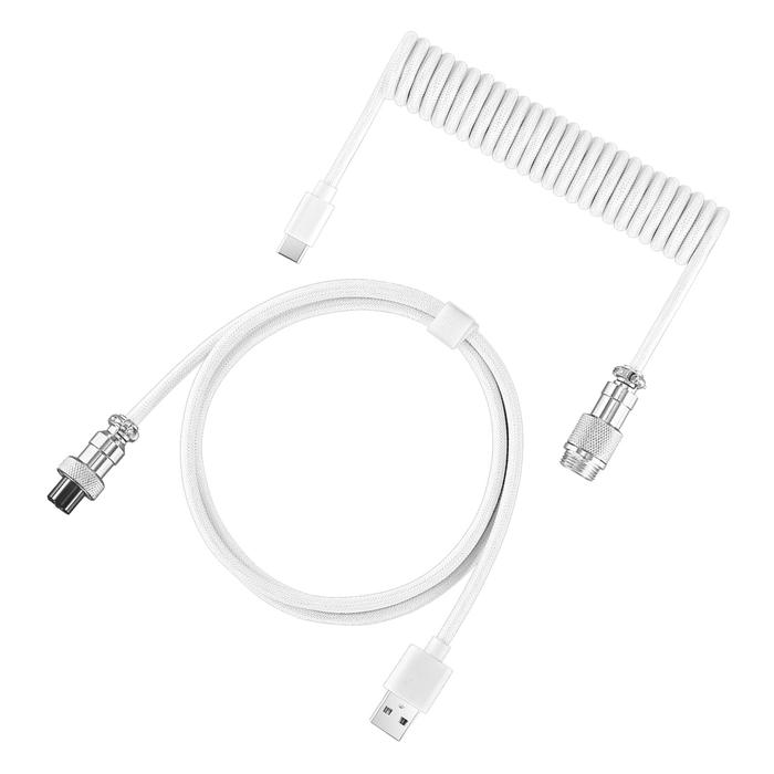 Promo Coiled Cable Type C Aviator Kabel Keyboard Coil Keyboard ...
