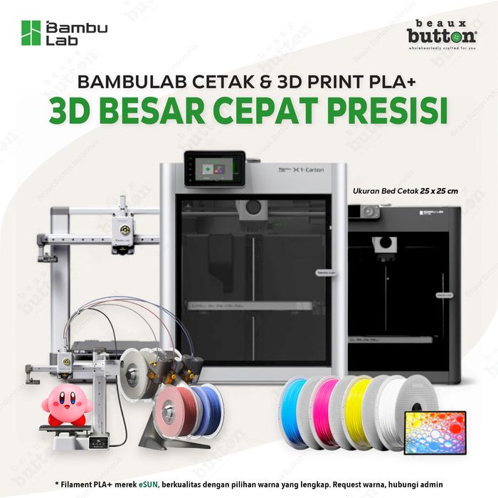 Promo JASA CETAK 3D PRINT PLA PLA+ UKURAN BESAR - BIG SIZE BED 300 x ...