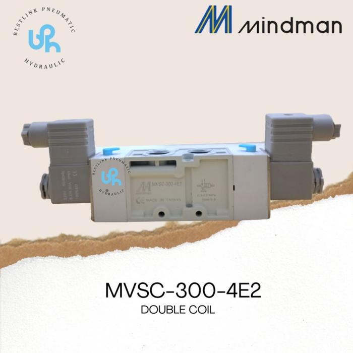 Jual MINDMAN SELENOID VALVE MVSC-300-4E2 DOUBLE COIL - DC24 - Jakarta ...