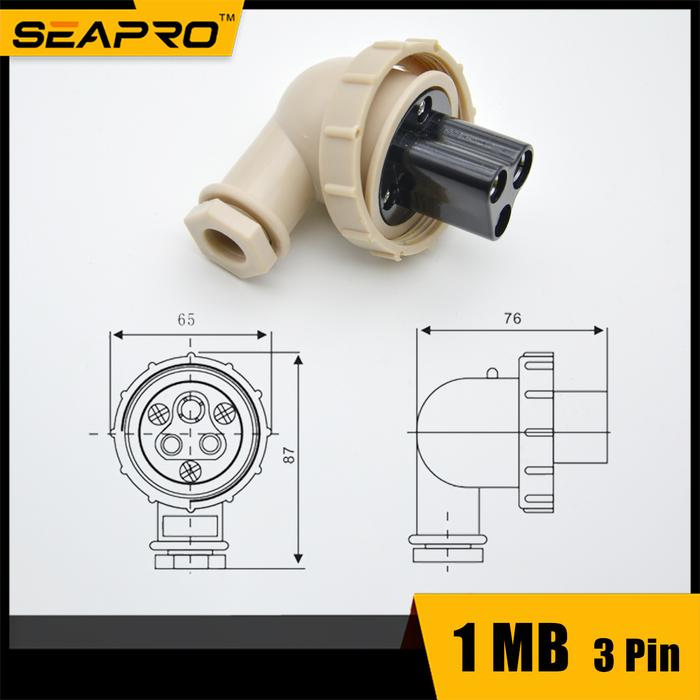 Jual Plug Colokan Kapal Marine IP56 Resin F8832 - 1 MB - Jakarta Barat ...