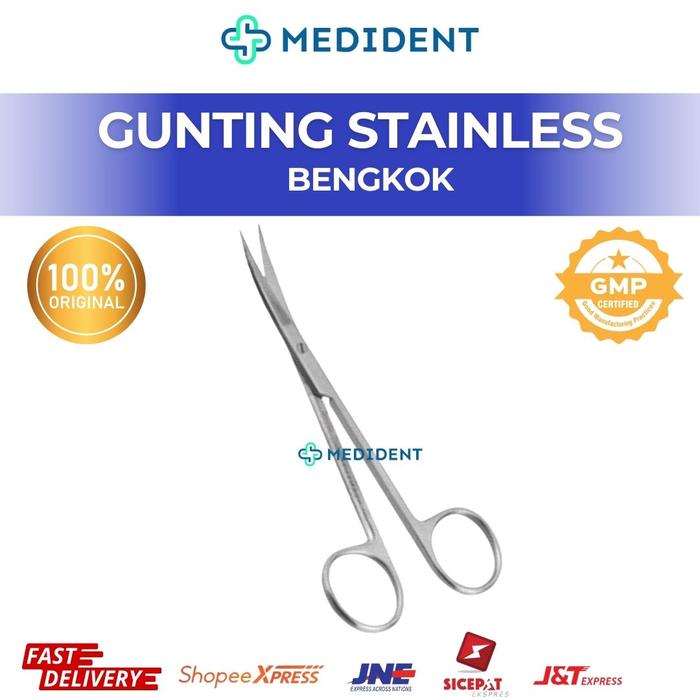 Jual Gunting Stainless / Gunting Lurus / Gunting Bengkok / Gunting ...