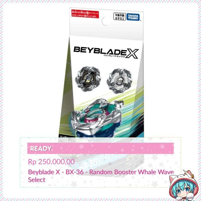 Jual Beyblade X - BX-36 - Random Booster Whale Wave Select Ori ...